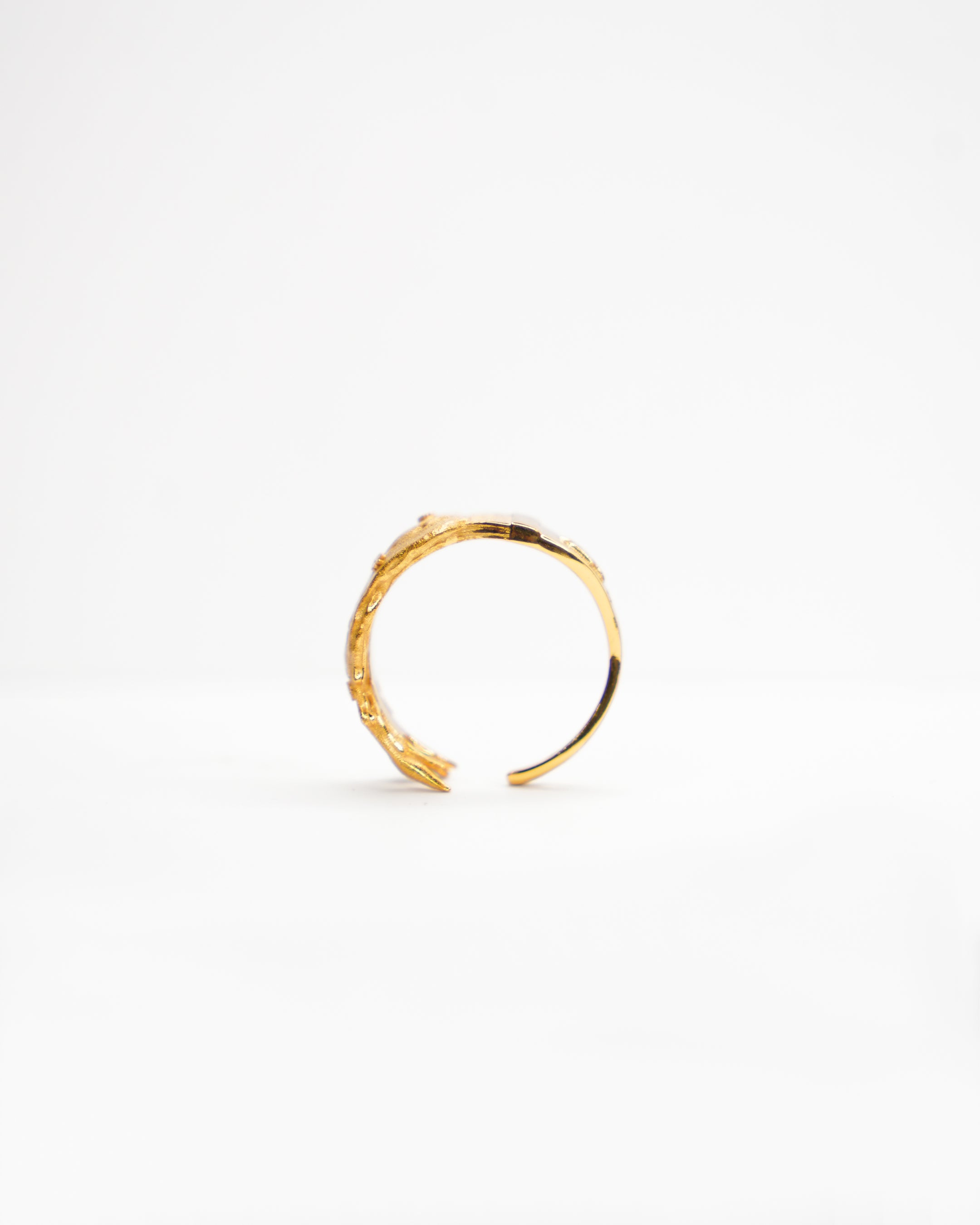 Paintbrush Ring 18Kt. – Famine Studios